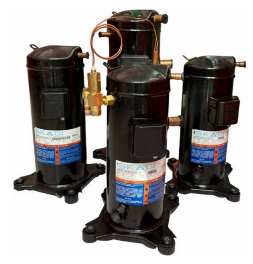 Compresores Scroll para aplicaciones de Media y Baja temperatura – Skadi Compressors